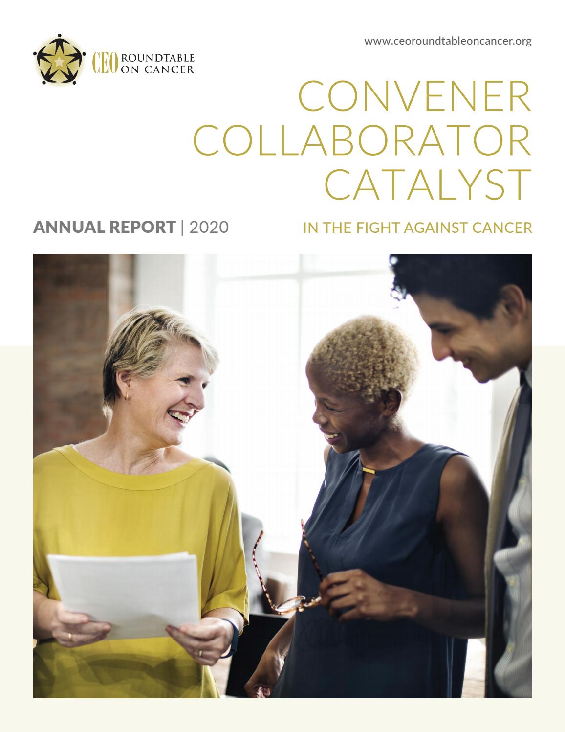 CEO Roundtable on Cancer 2020 Annual Report by RoundtableonCancer - Issuu