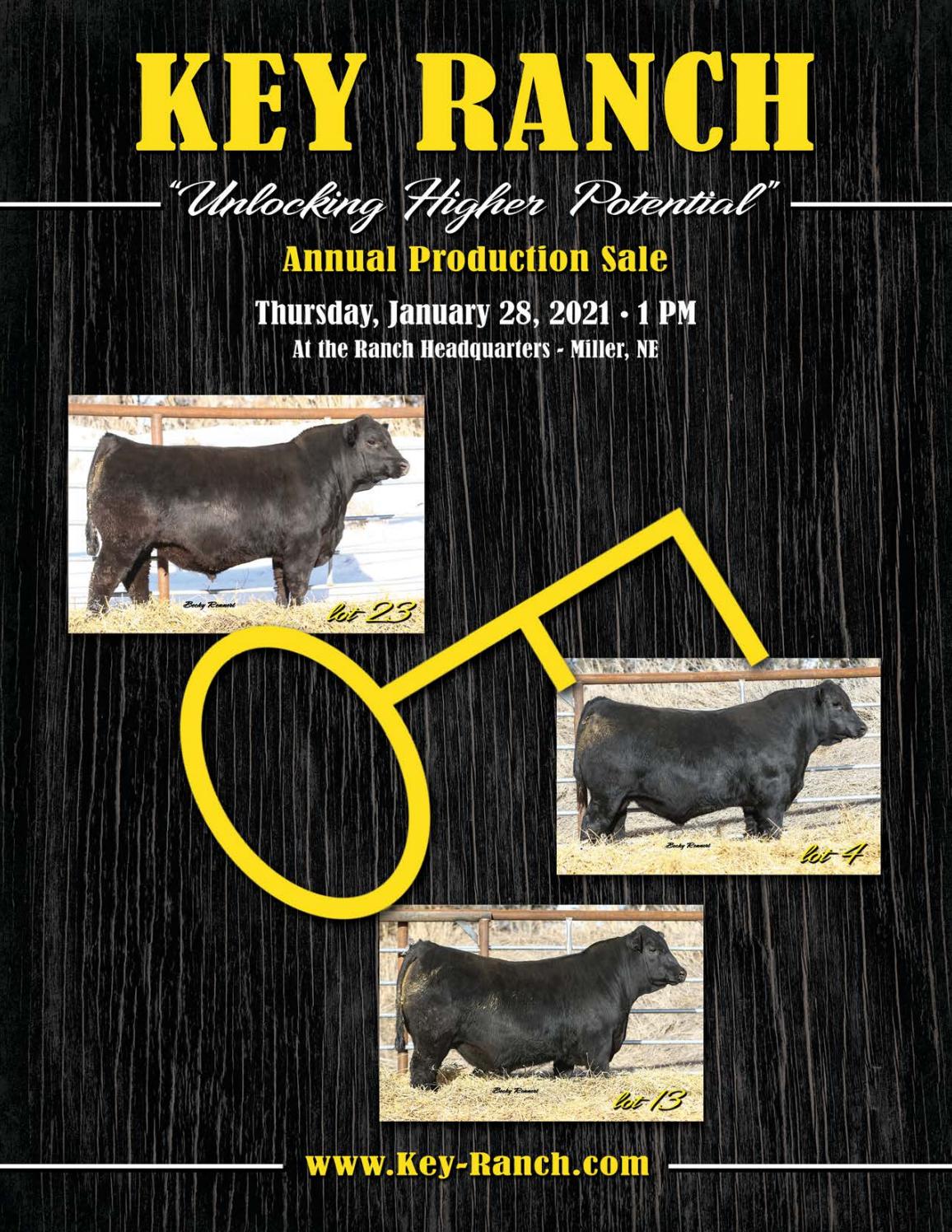 2021 KEY Ranch "Unlocking Higher Potential" Annual Production Sale by ...