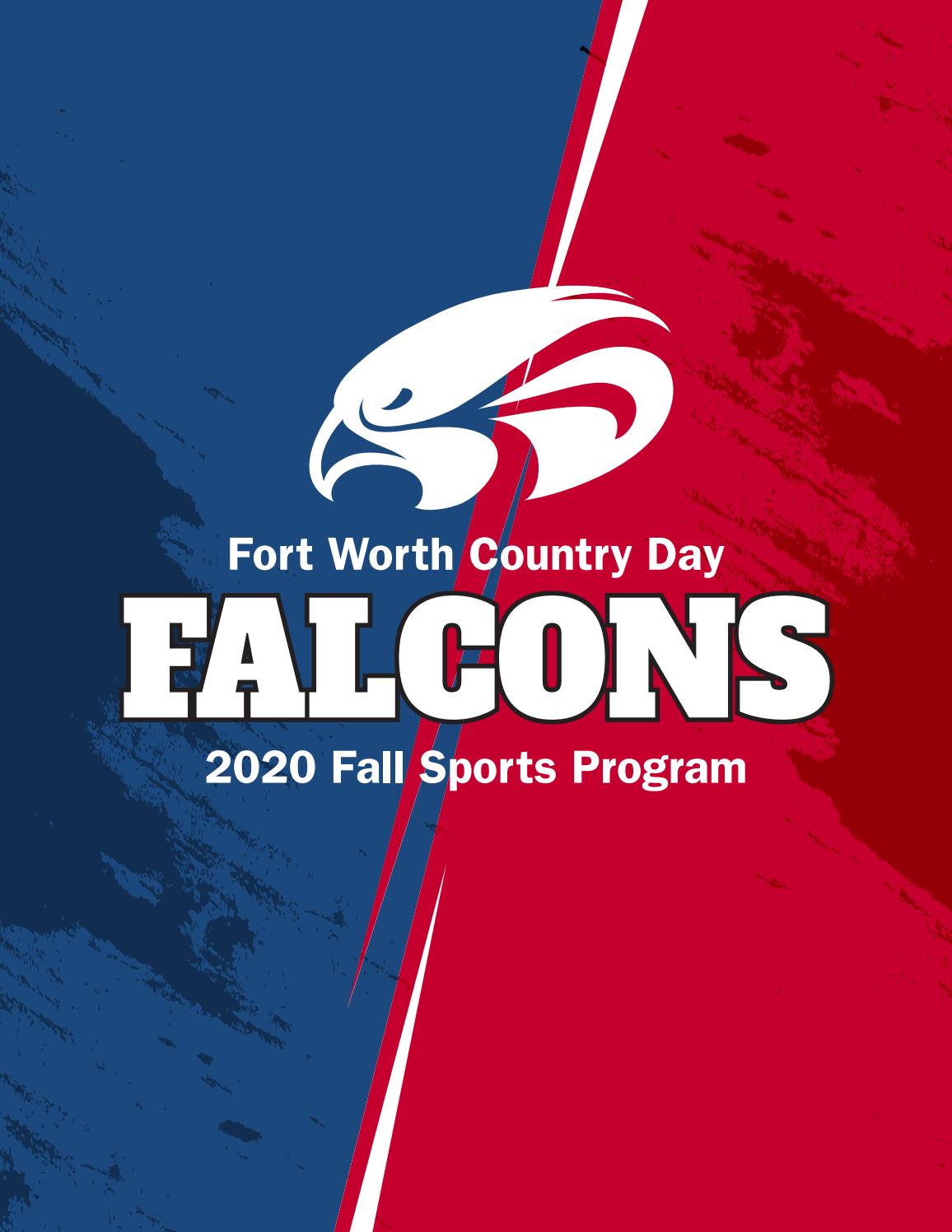 Falcon Fall Sports 2020 by Fort Worth Country Day - Issuu