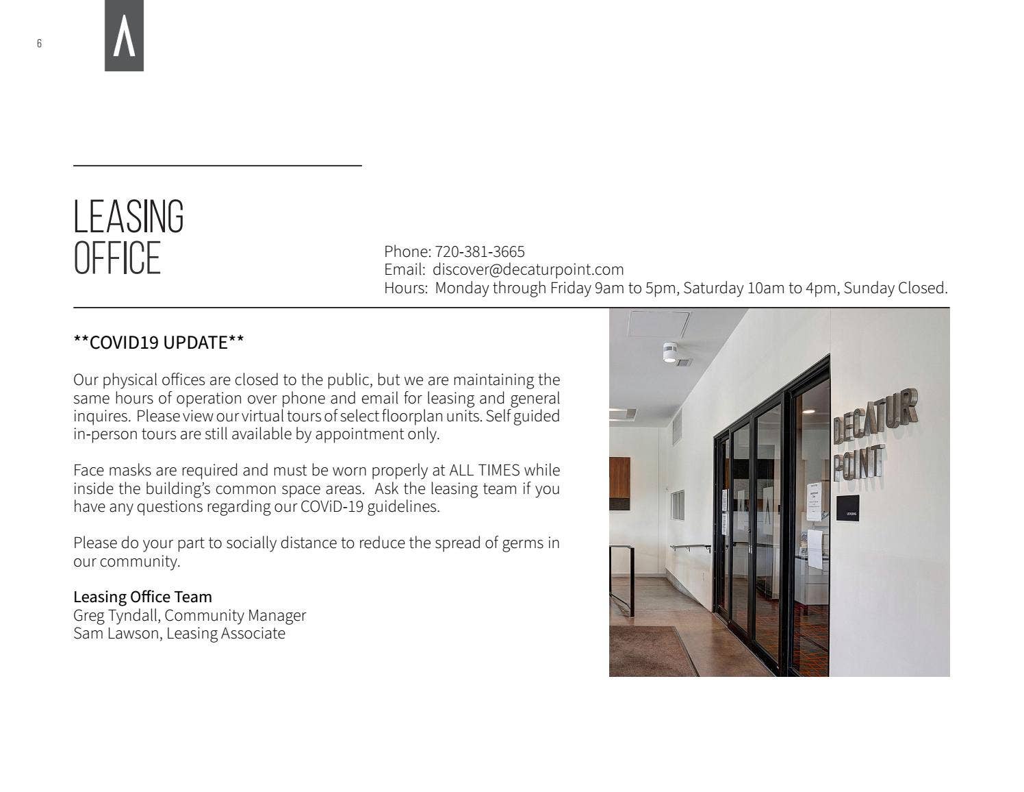 Decatur Point Interactive Brochure by BFP Marketing LLC - Issuu