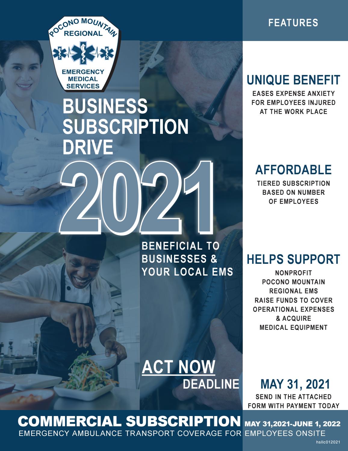 2021 PMREMS Corporate Subscription Signup by Hofbauer Strategies - Issuu