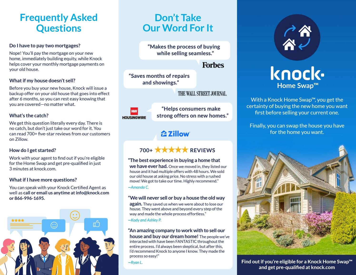 Knock Home Swap Program by Bryan Messick, Managing Broker, Realtor® 303 ...