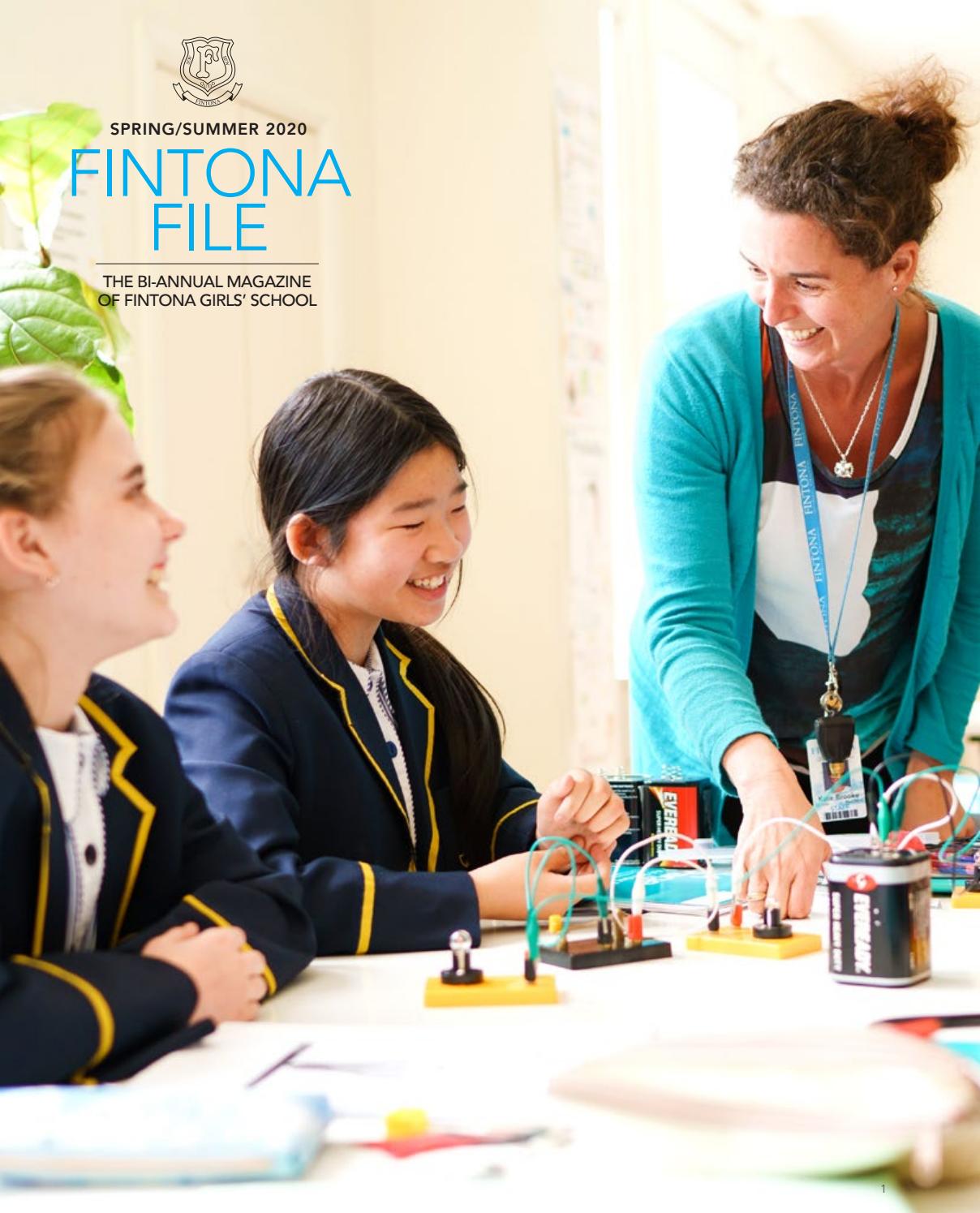 Fintona File - Spring/Summer 2020 by Fintona Girls' School - Issuu