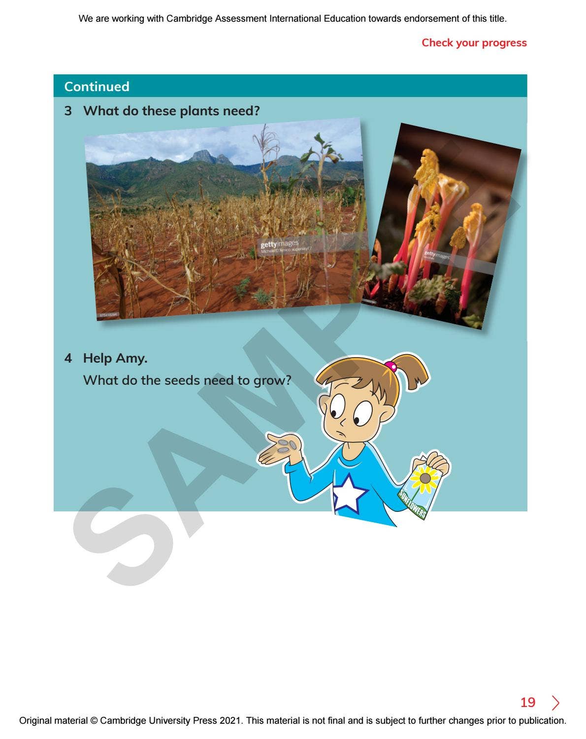 Primary Science Learner’s Book 1 Sample by Cambridge International ...