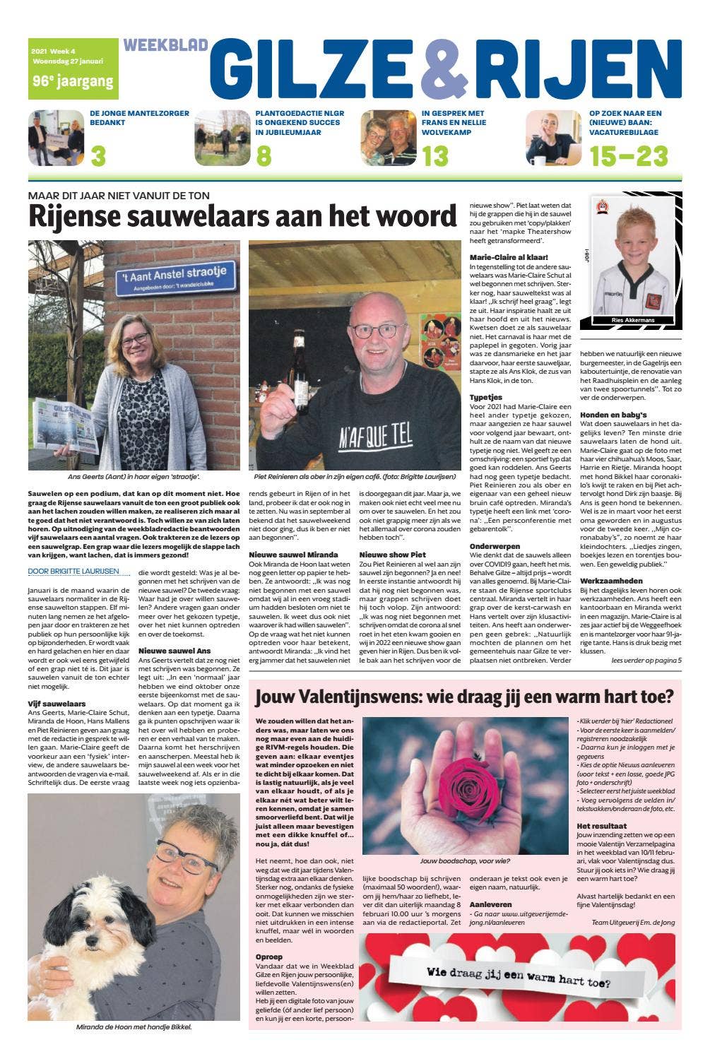 Weekblad Gilze en Rijen 27-01-2021 by Uitgeverij Em de Jong - Issuu