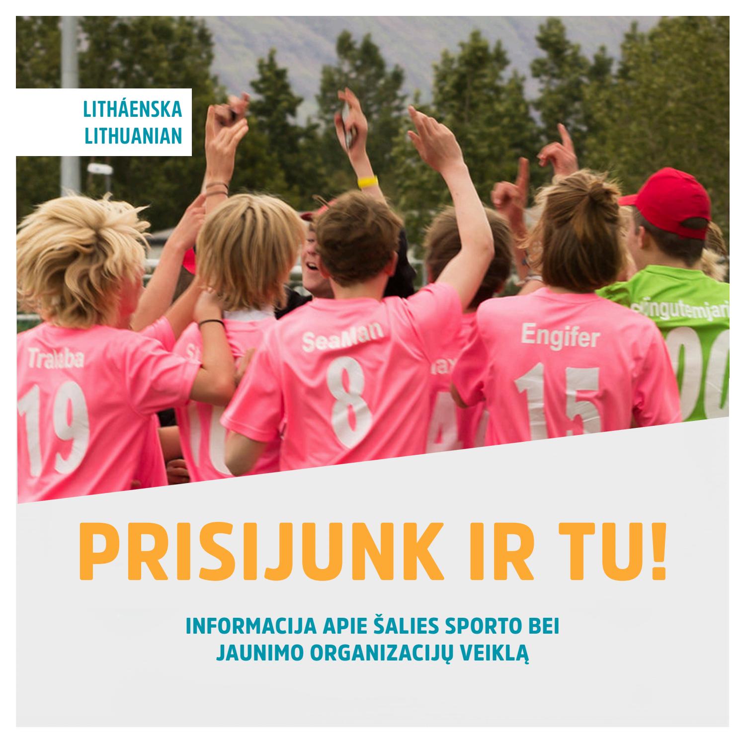 Prisijunk Ir Tu! by Íthrótta- og Ólympíusamband Íslands - Issuu