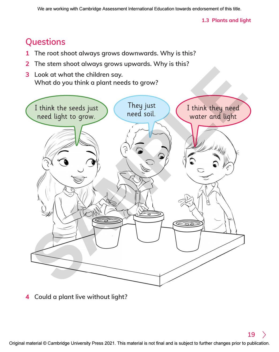 Primary Science Learner’s Book 3 Sample by Cambridge International ...