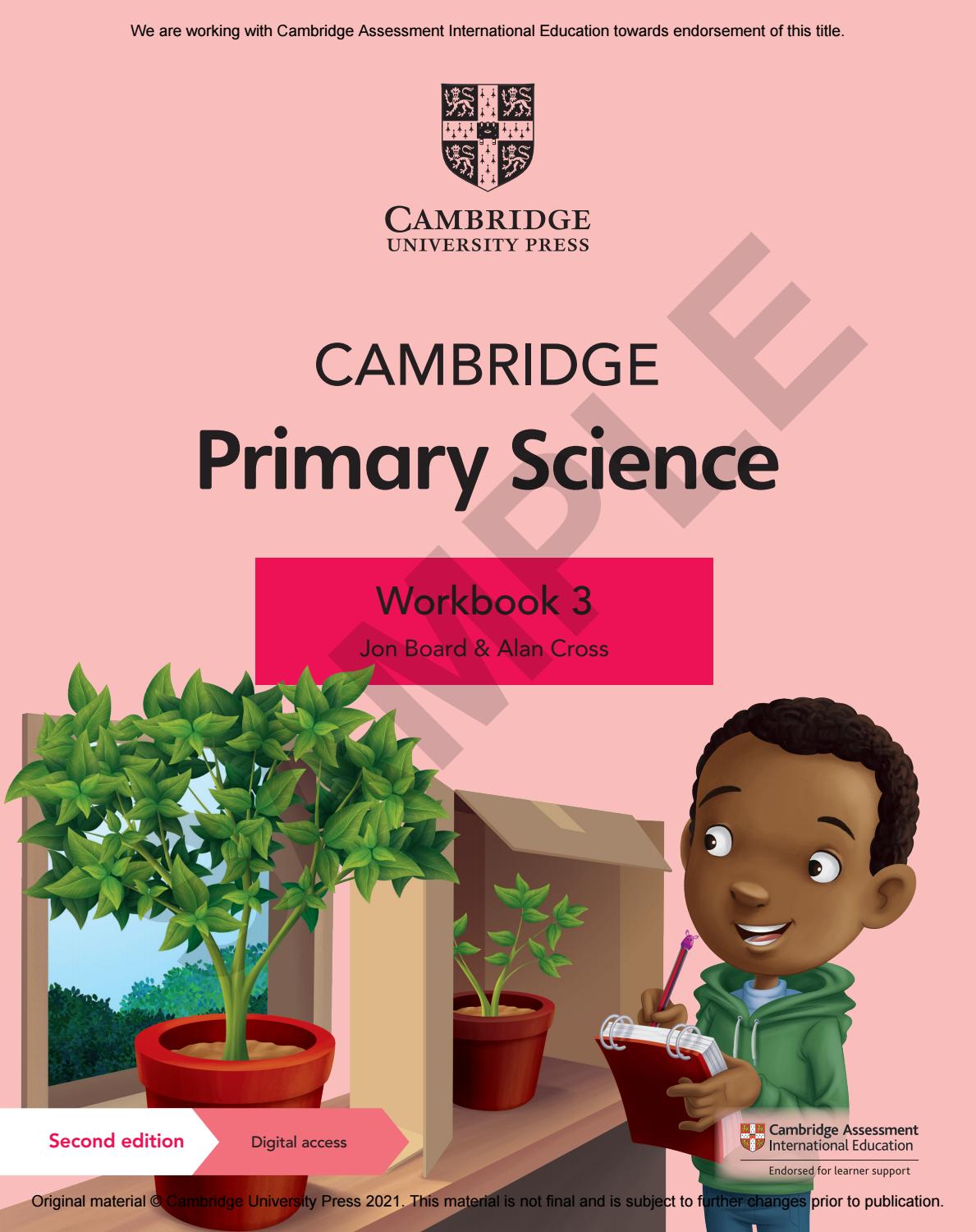 Science Workbook Grade 1