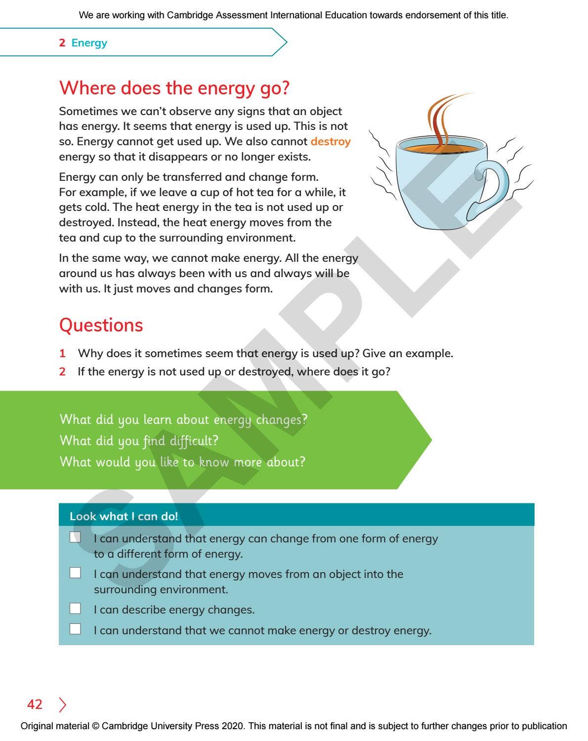 Primary Science Learner’s Book 4 Sample by Cambridge International ...