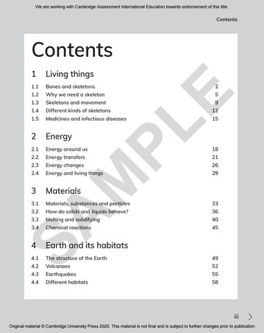 Primary Science Workbook 4 Sample by Cambridge International Education ...