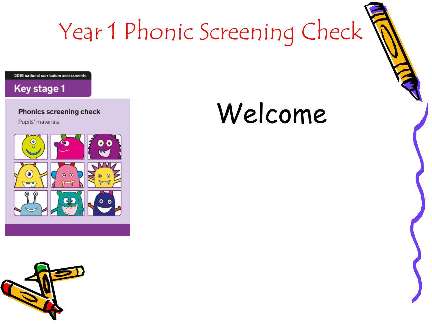 Phonics Screen Information for Year 1 Parents by Schudio - Issuu