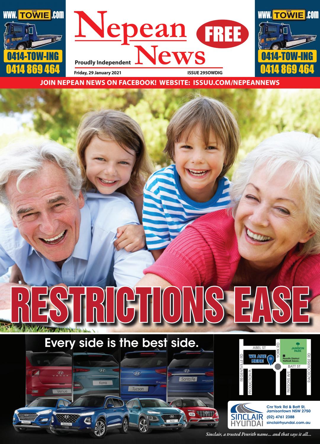 Nepean News 29 January 2021 DIGITAL by Nepean News - Issuu