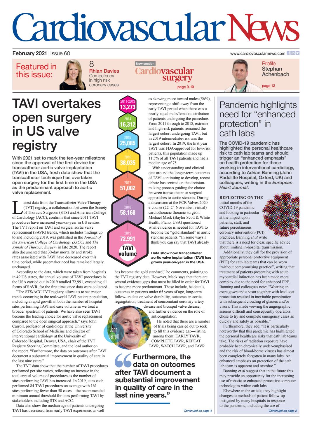 Cardiovascular News 60 February 2021 OUS edition by BIBA Publishing - Issuu