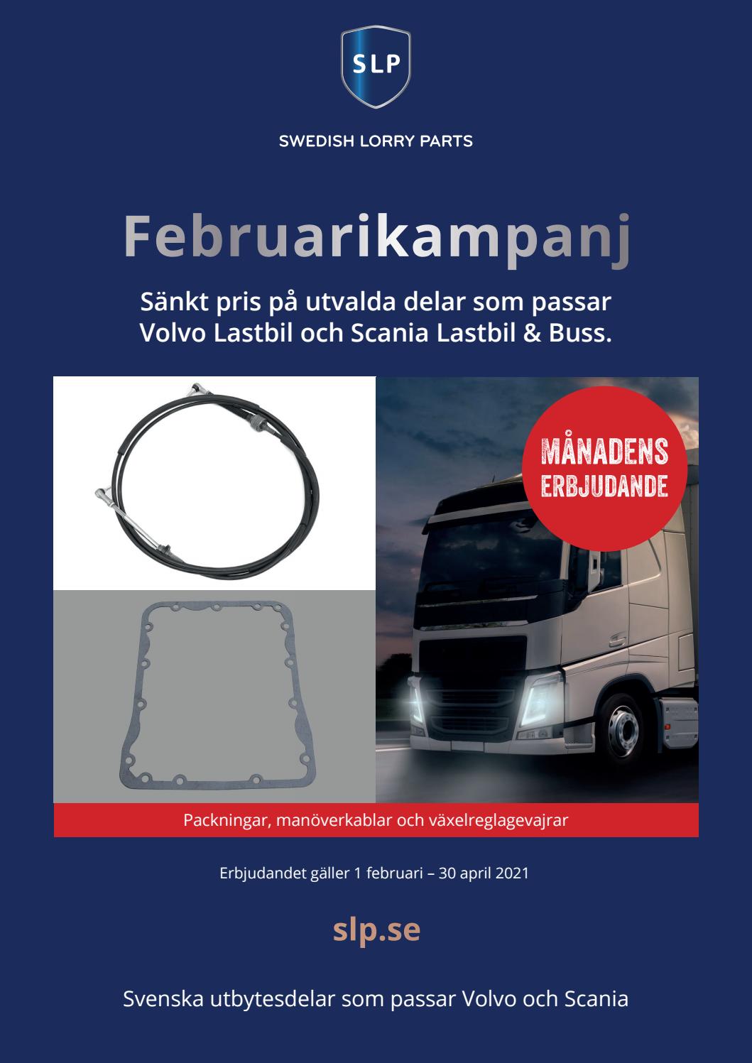 SLP_Februarikampanj 2021 by SLP - Swedish Lorry Parts - Issuu