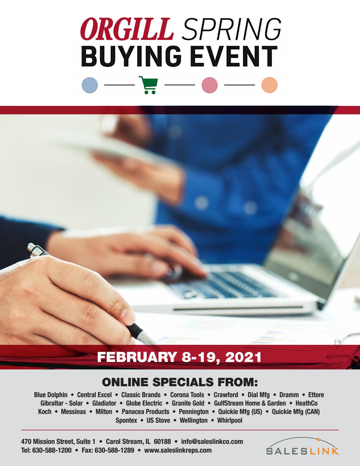 2021 Orgill Spring Buying Event by Allegra Marketing, Print & Mail - Issuu