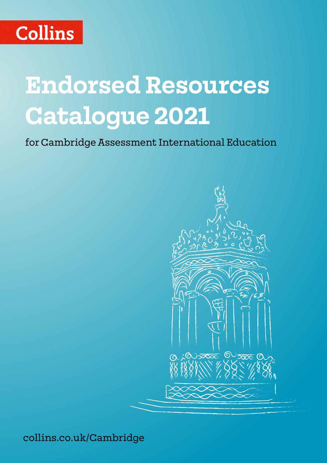 Collins International Cambridge Catalogue 2021 by Collins - Issuu