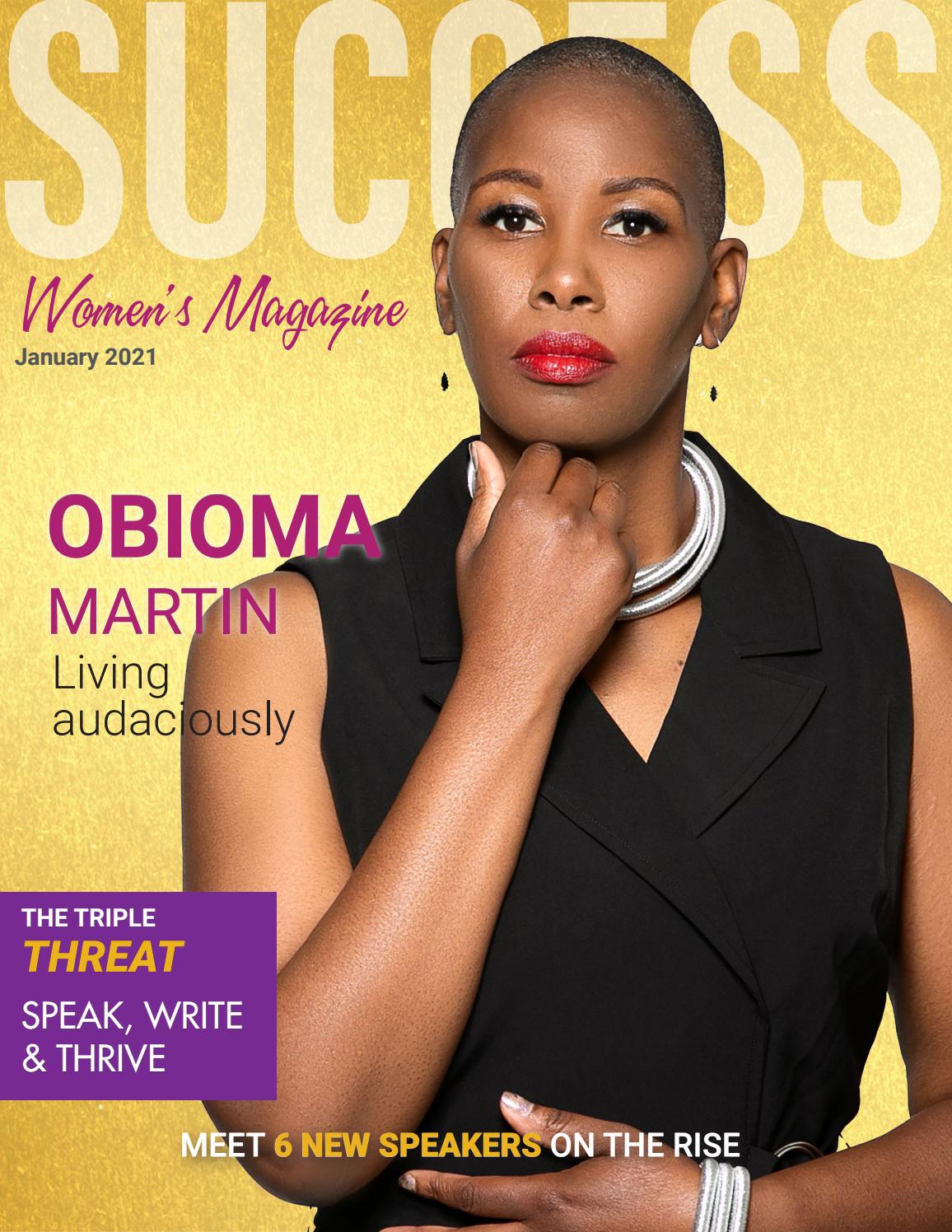 Success Women's Magazine January 2021 by successwomensmagazine - Issuu