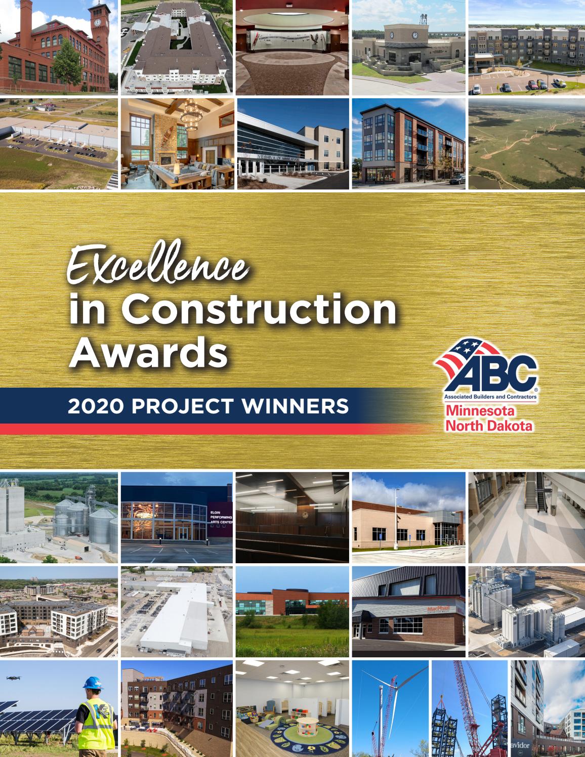 2020 ABC MN-ND Excellence in Construction Awards by Pernsteiner ...