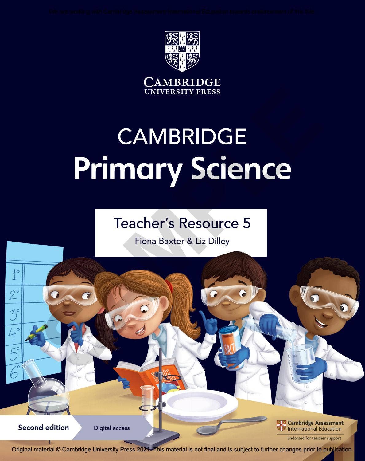 Primary Science Teacher’s Resource 5 Sample by Cambridge International ...