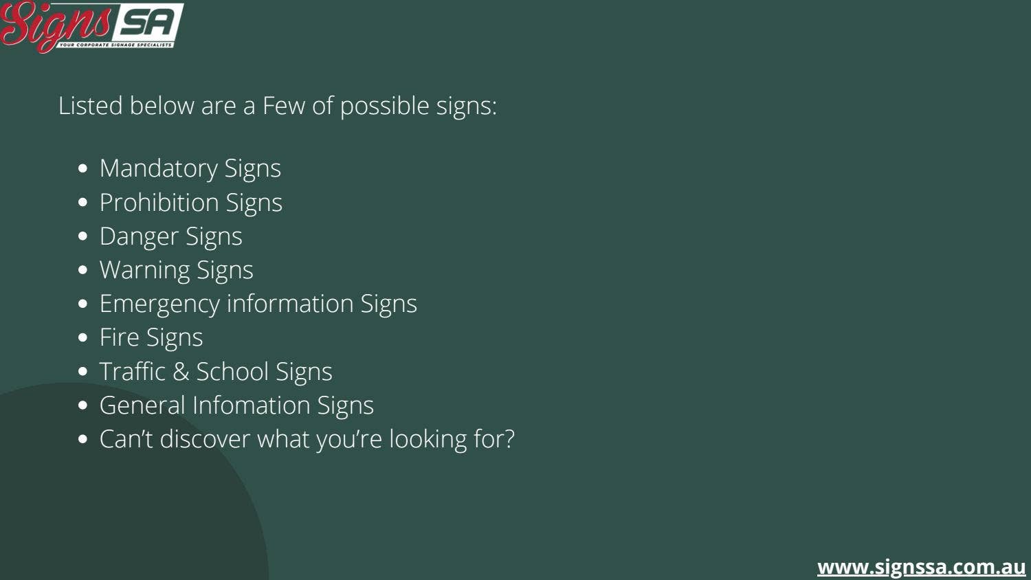 A Ultimate Guide To The Different Types Of Signage & Their Uses by ...