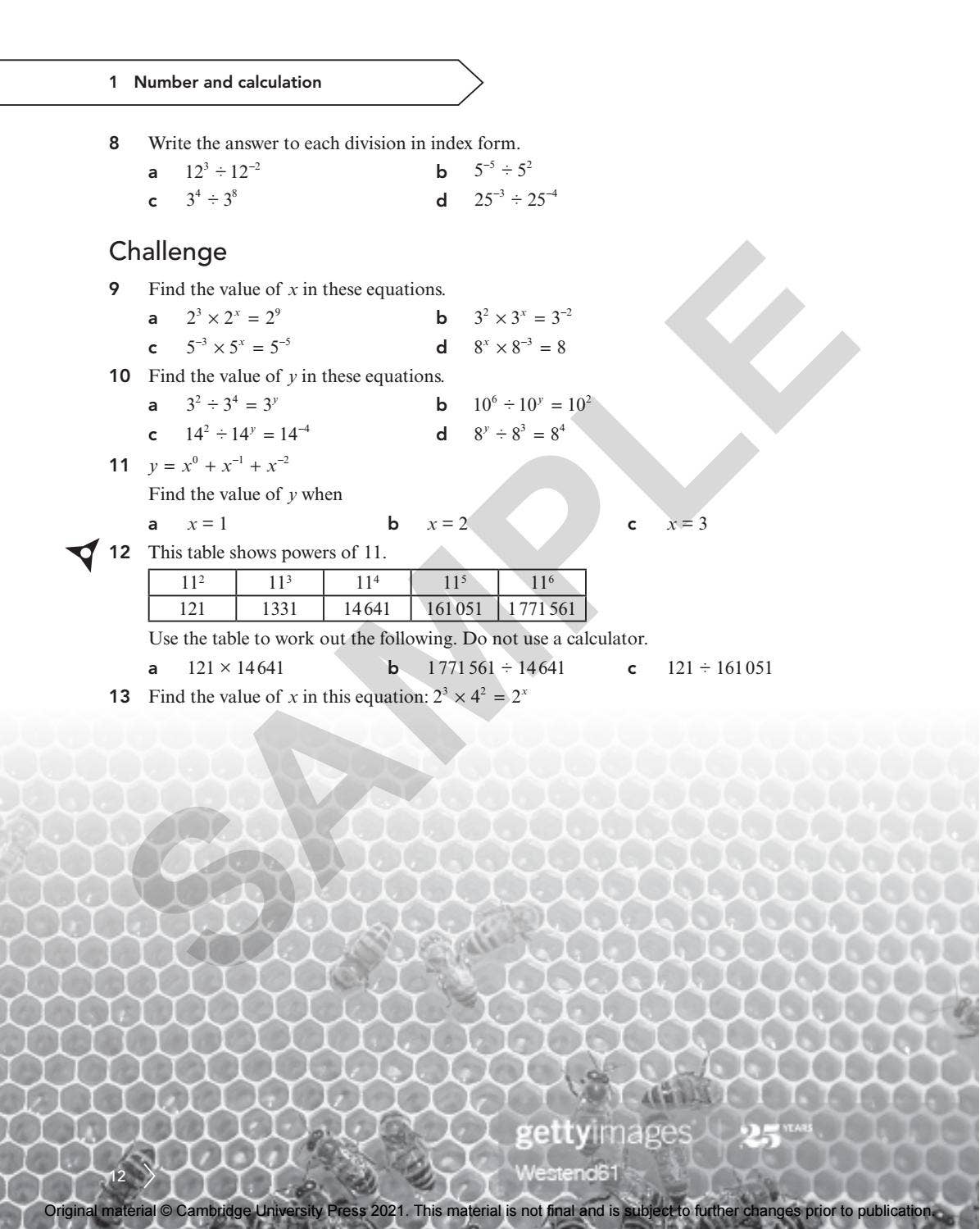 Lower Secondary Mathematics WORKBOOK 9 Sample by Cambridge ...