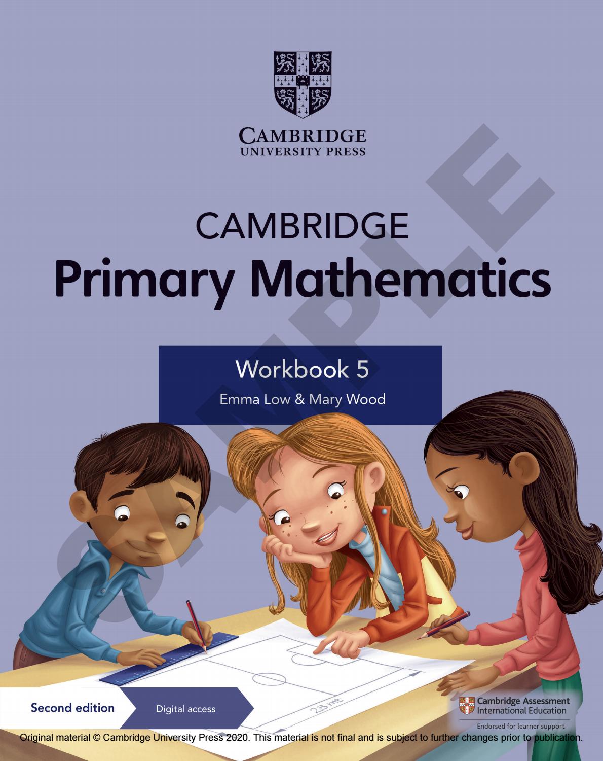 Primary Mathematics Workbook 5 Sample By Cambridge University Press 