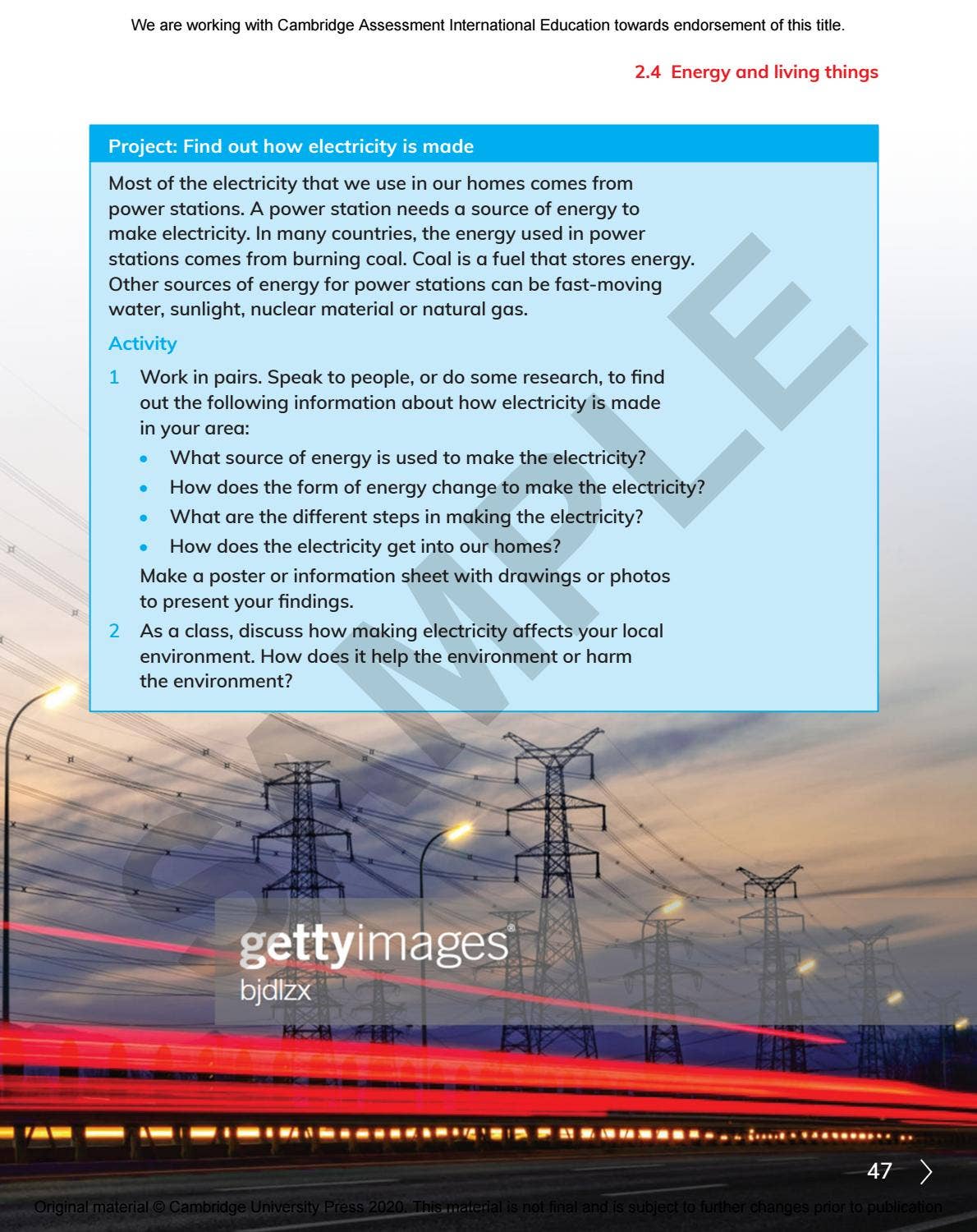 Primary Science Learner’s Book 4 Sample by Cambridge International ...