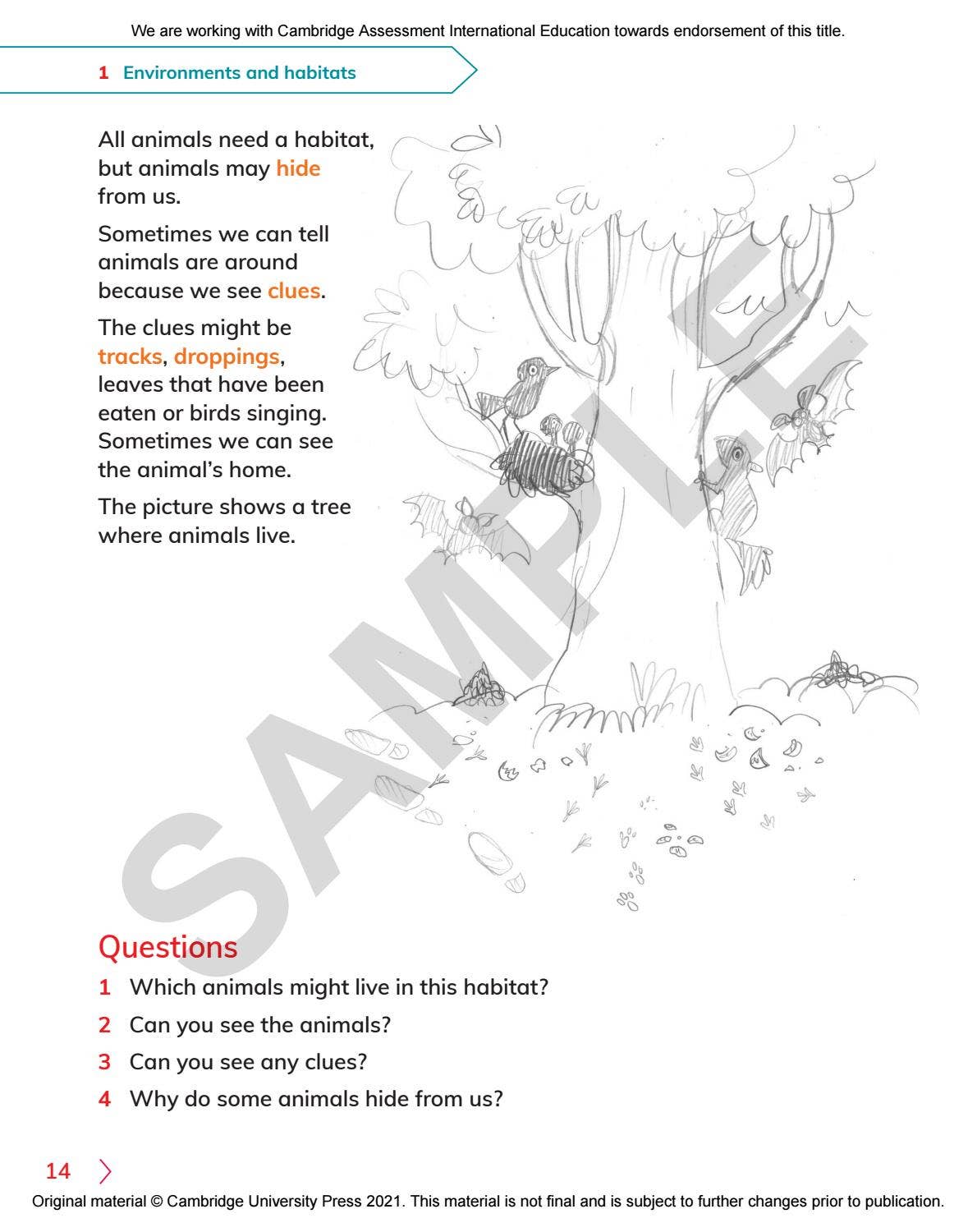 Primary Science Learner’s Book 2 Sample by Cambridge International ...