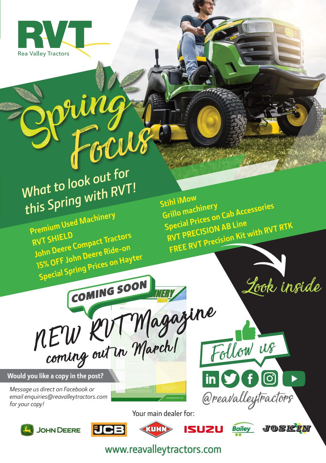RVT Spring Focus 2021 by reavalleytractors - Issuu