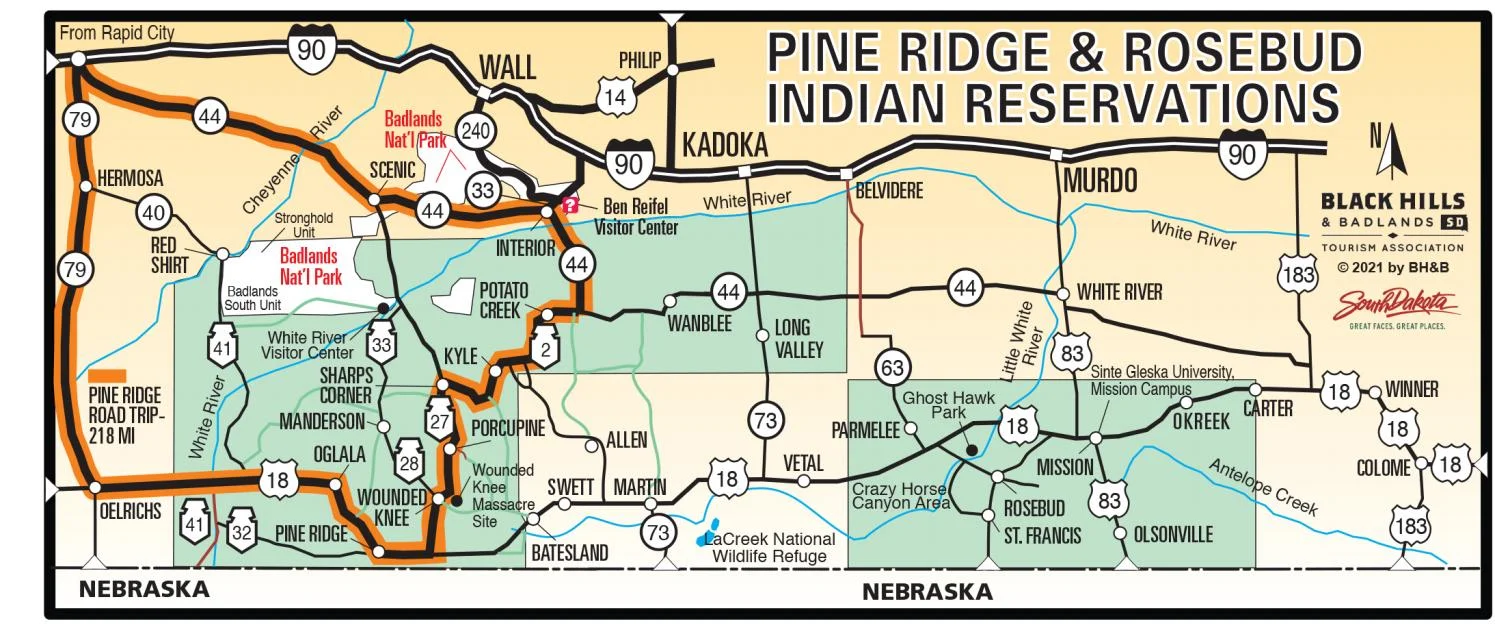 Pine Ridge and Rosebud Reservations by Black Hills & Badlands, SD - Issuu