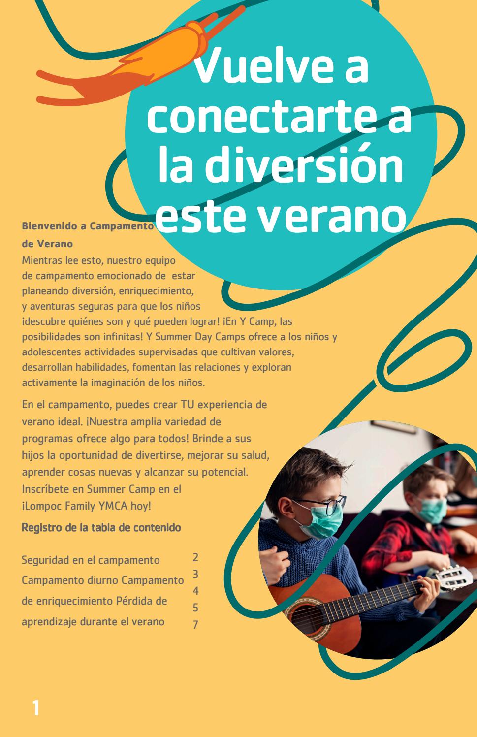 LOMPOC - Summer Camp Guide - Spanish by Channel Islands YMCA - Issuu