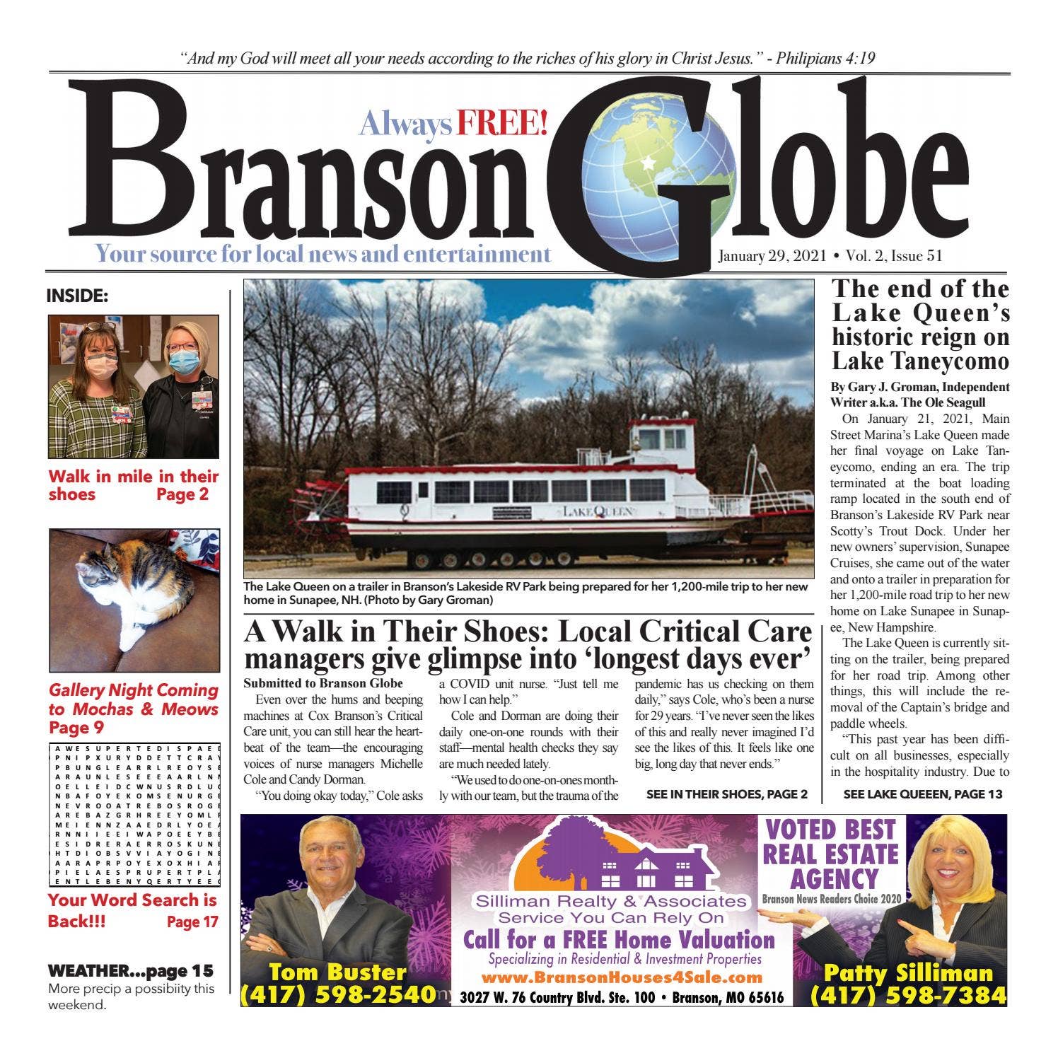 Branson Globe, January 29, 2021 by bransonglobe - Issuu