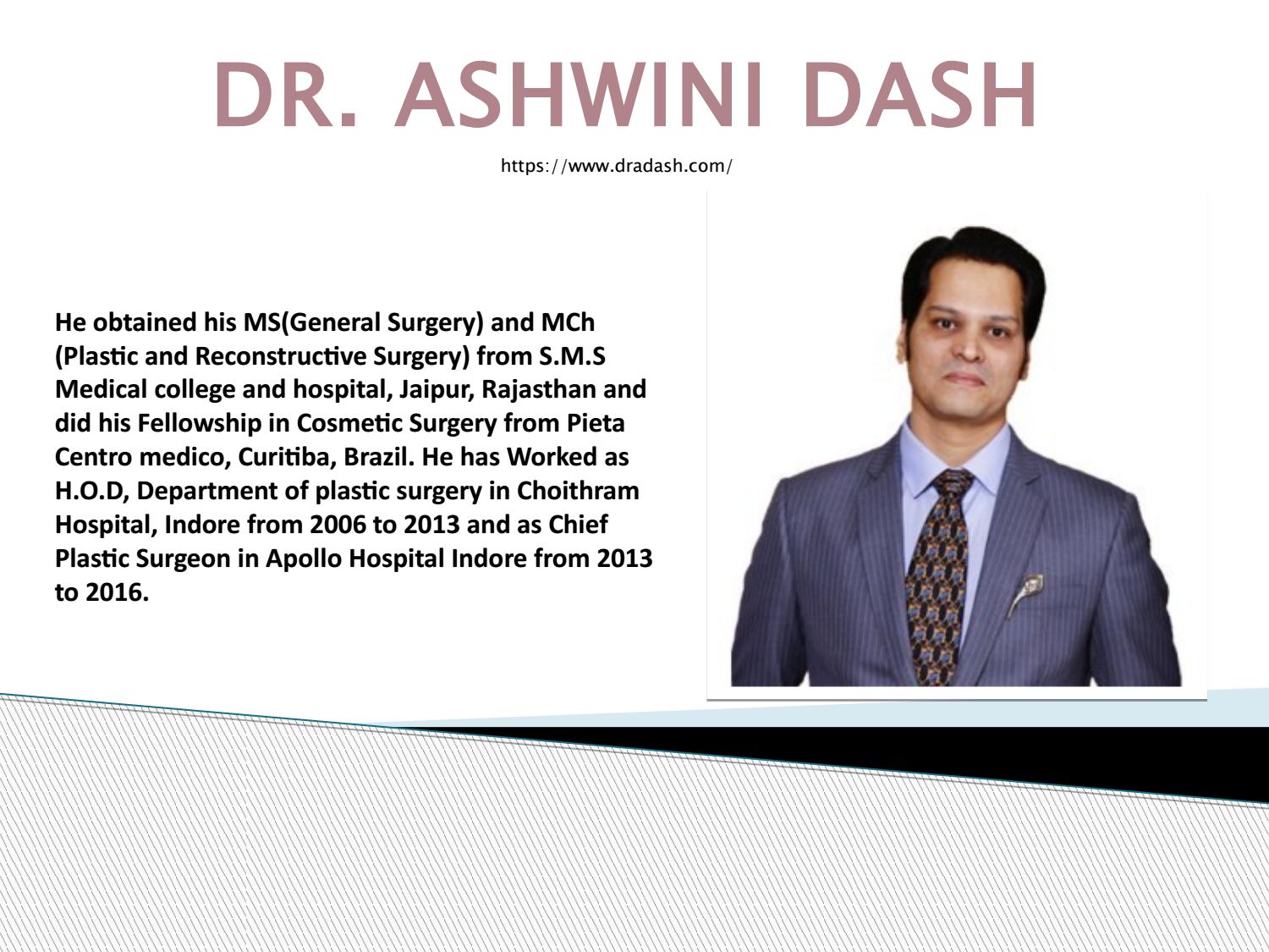 Best Cosmetic Surgeon in Indore - Dr. Ashwini Dash by Life aesthetics ...