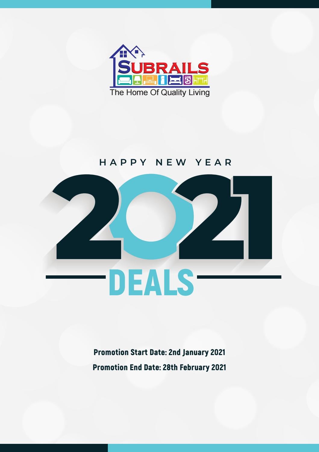 2021 Deals by Subrails Furniture Centre - Issuu