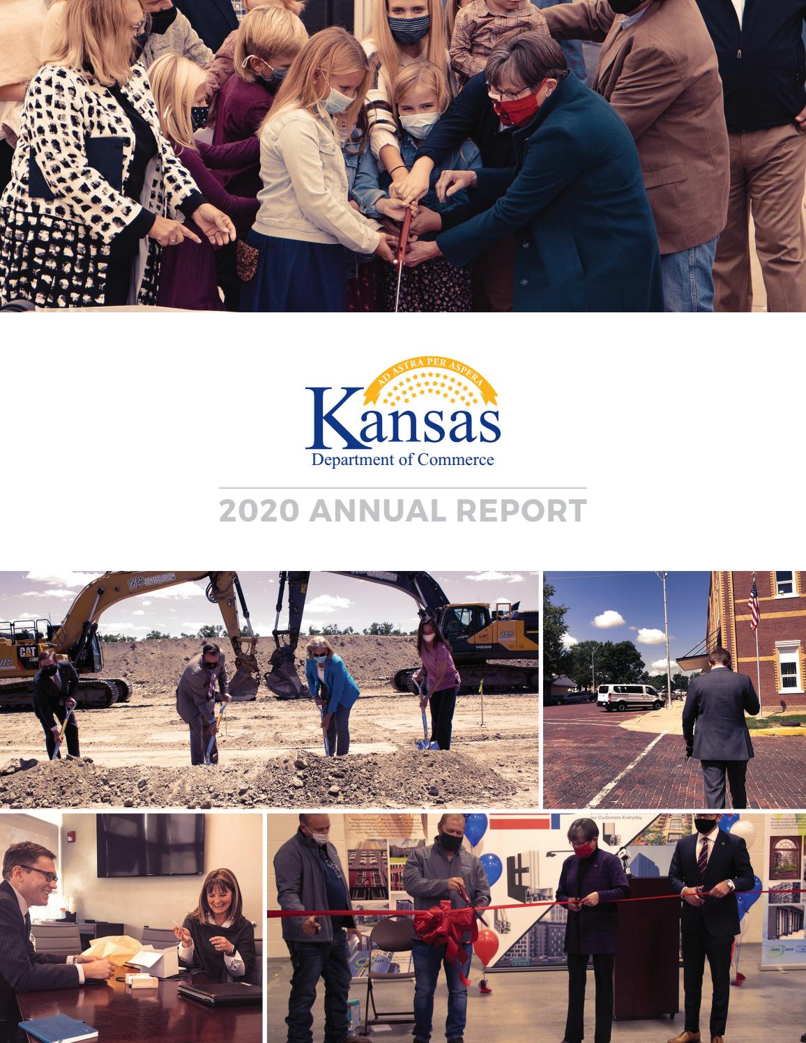 Kansas Department of Commerce Annual Report - 2020 by Kansas Department ...