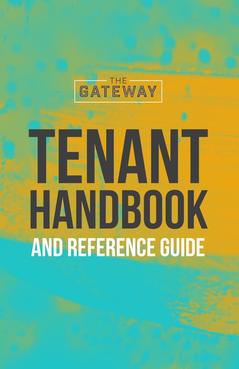 Gateway Tenant Handbook by vestarproperties - Issuu