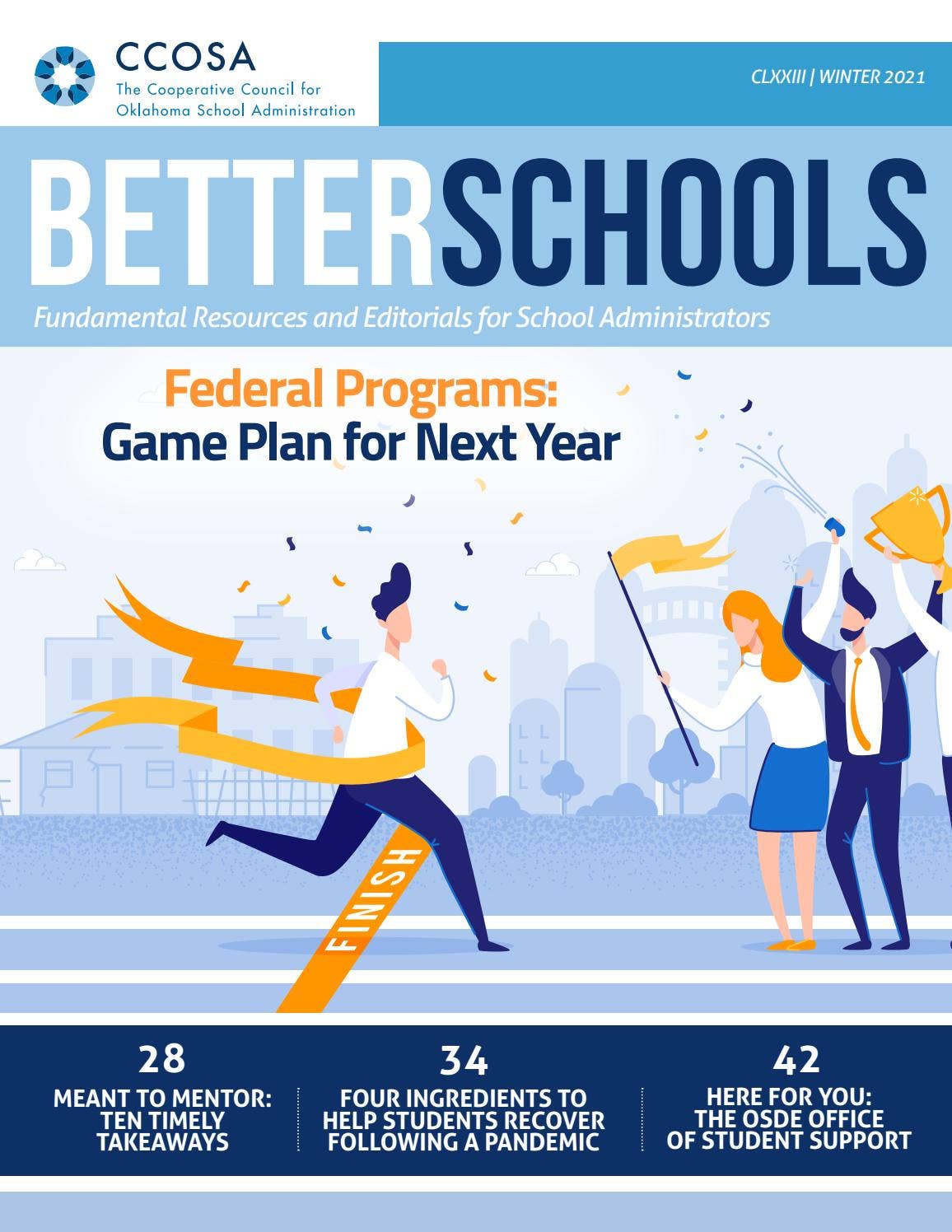 Better Schools Magazine Winter 2021 by CCOSA - Issuu