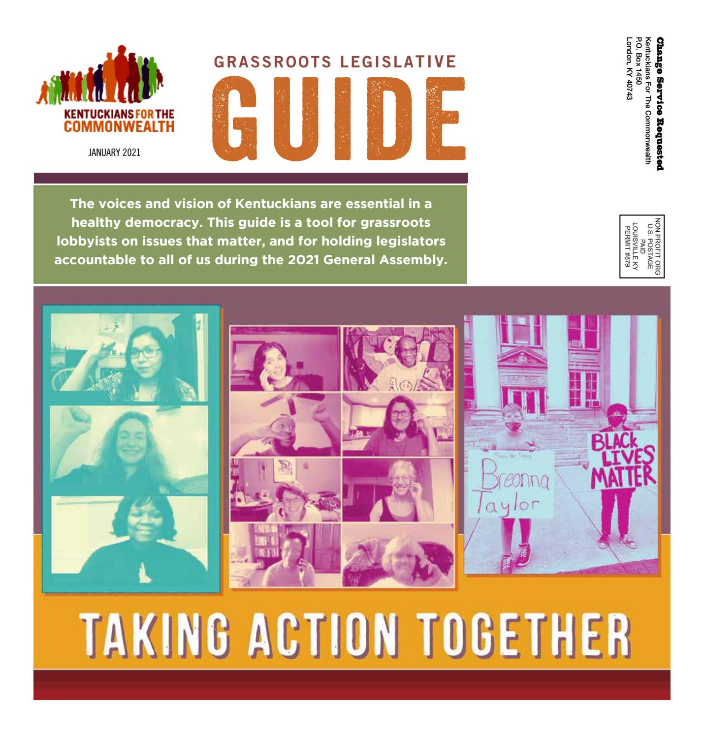 2021 Grassroots Legislative Guide by Kentuckians For The Commonwealth ...