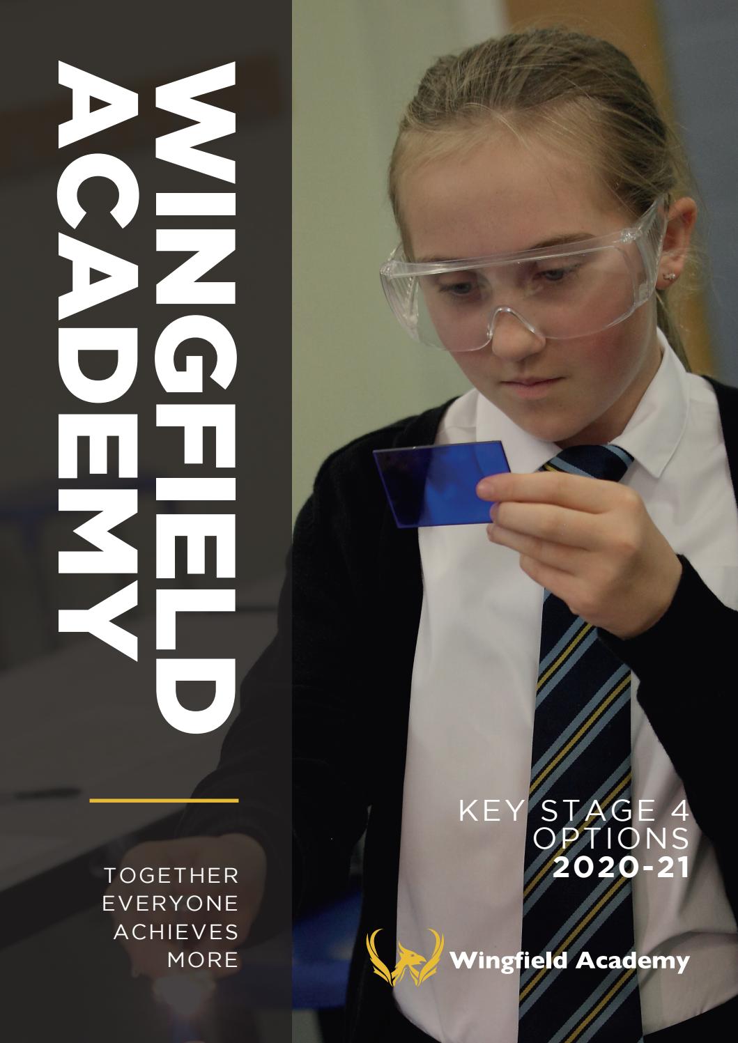Wingfield Academy - Options Booklet Jan 2021 by New College - Issuu
