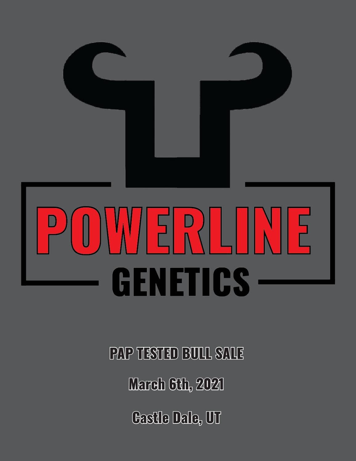 2021 Powerline Genetics Utah Sale by Bobbi Hartwig - Issuu