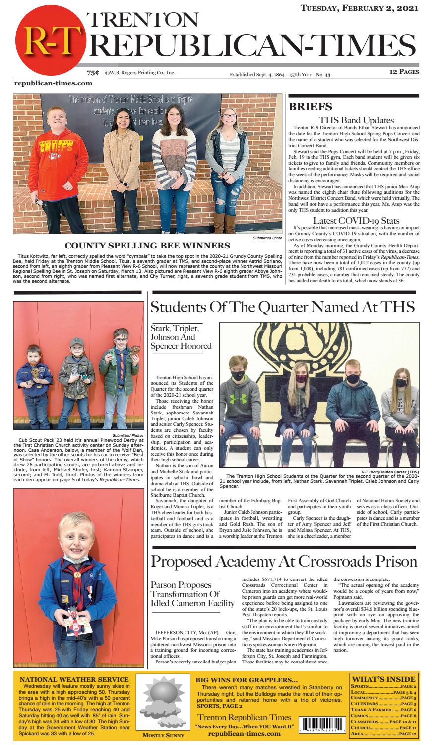 Trenton R-Times_02-02-2021 by GranDesign - Issuu