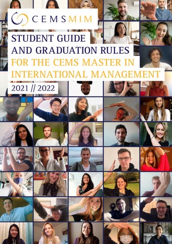 CEMS STUDENT GUIDE 2021/22 by CEMS - Issuu