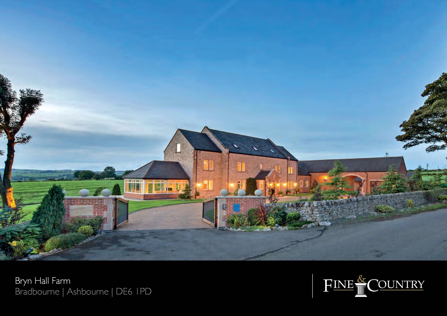 Bryn Hall Farm Brochure by derbyshire-fineandcountry - Issuu