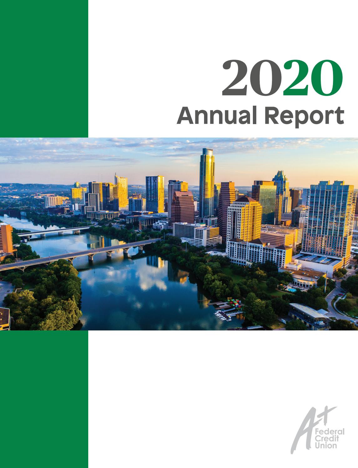 A+FCU 2020 Annual Report by aplusfcu - Issuu