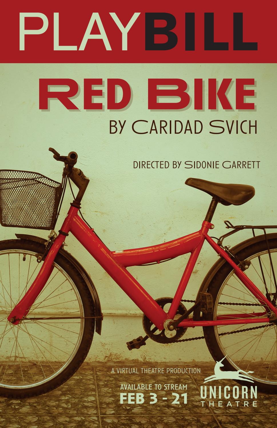 Red Bike - Playbill by unicorntheatrekc - Issuu
