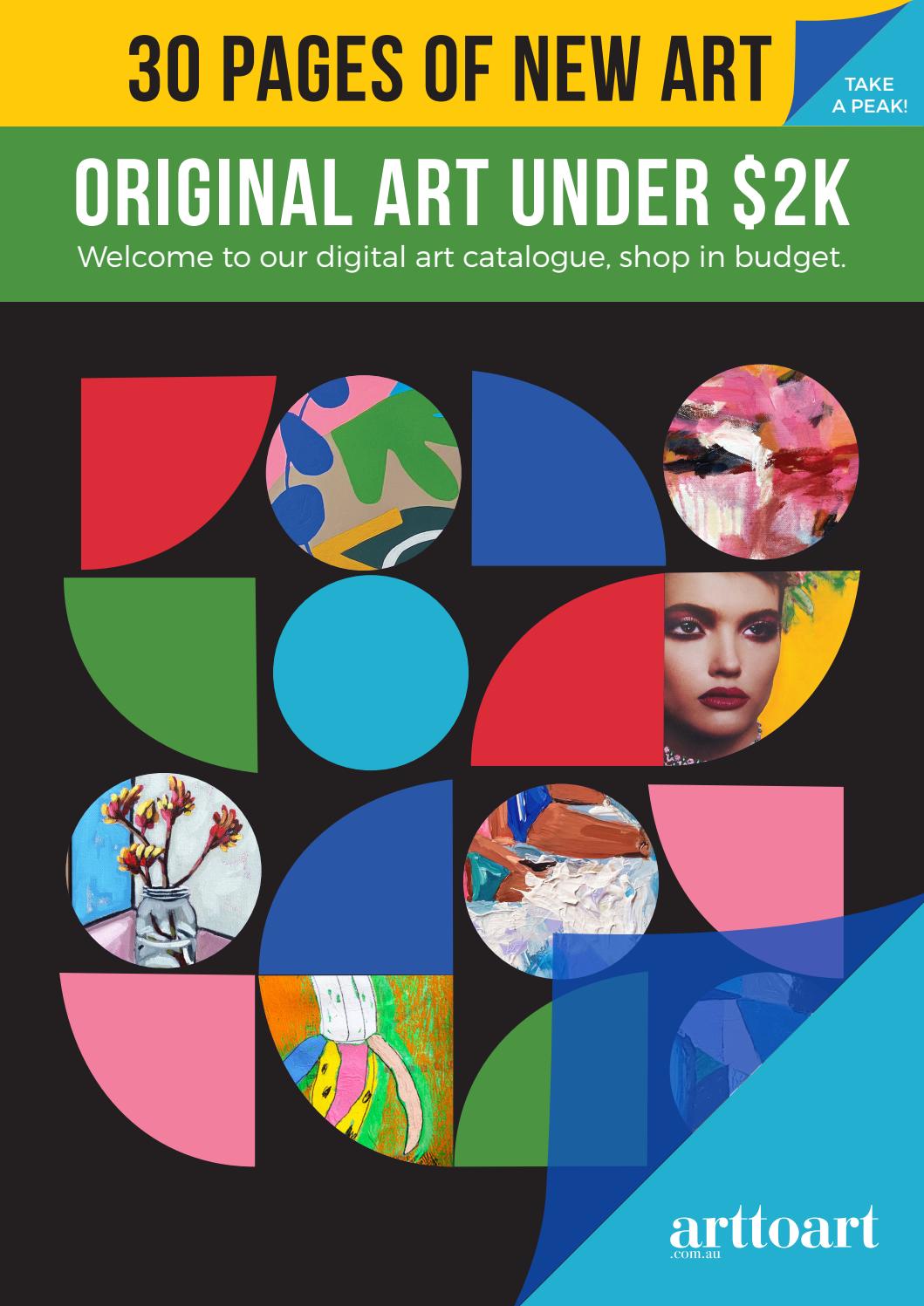 Original Art Under $2,000 - Art Catalogue by Art to Art - Issuu