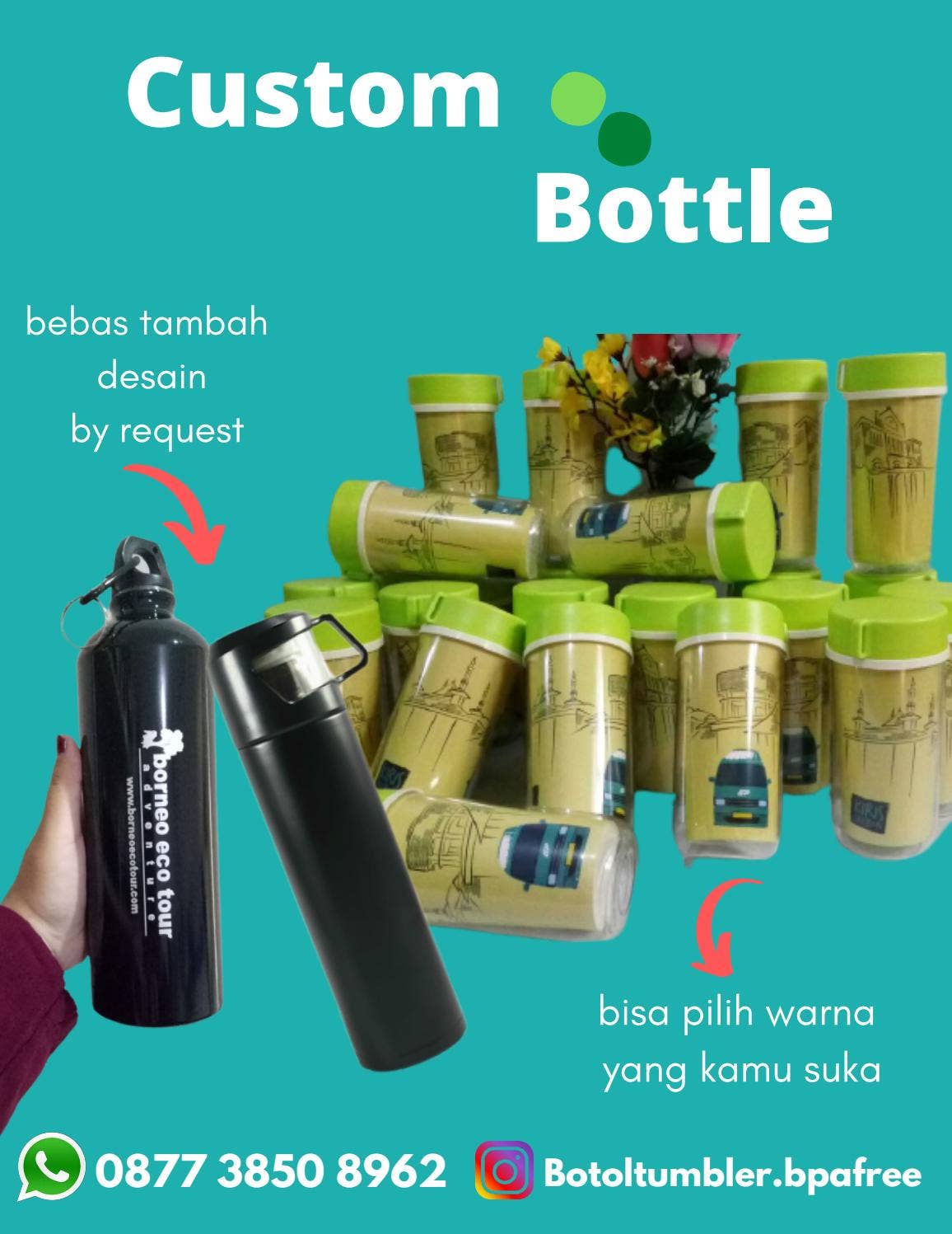 087738508962 Botol Minum Tumbler ;Piru dsekarprinting by Dsekar ...