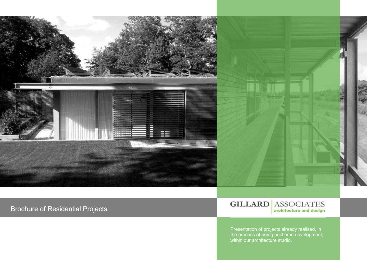 Gillard Associates Brochure: Part 1Residential by Alan Gillard - Issuu