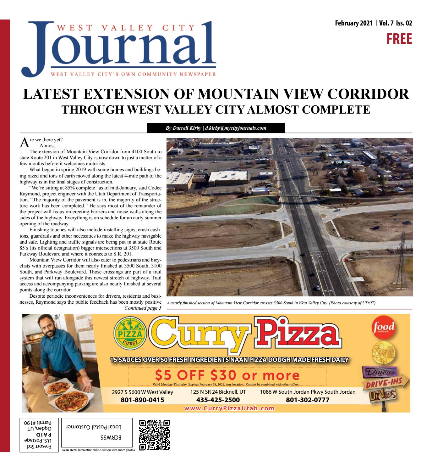 West Valley Journal | February 2021 by The City Journals - Issuu