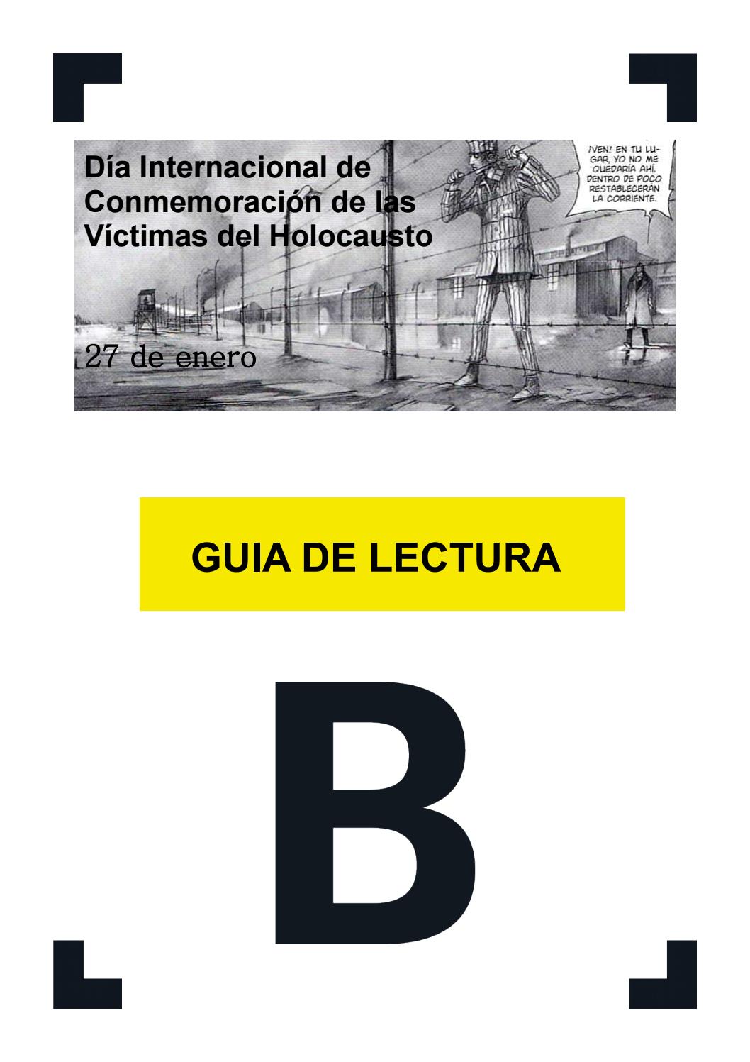 Holocausto : guía de lectura by Bibliotecaria - Issuu